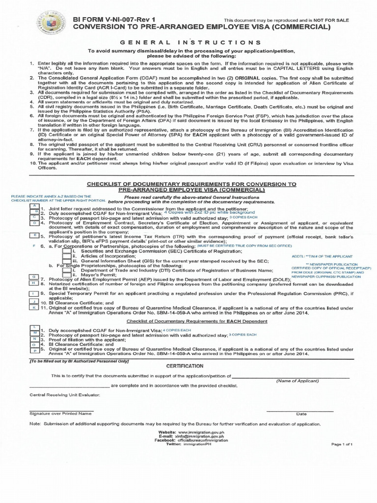 BI Form 2014-13-002 REV 0 | PDF