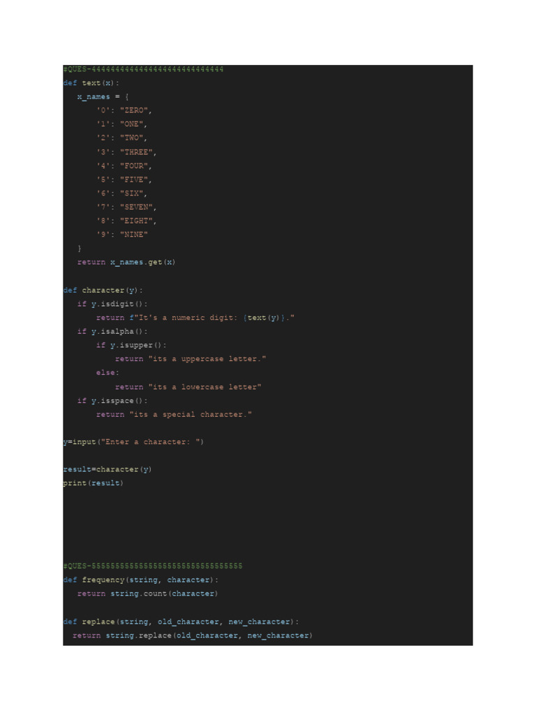 (24506)Ajay Kumar - Assignment on Strings for practical file | PDF | Letter Case | Computer ...