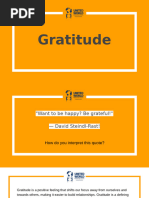 Gratitude Research Findings Summary | PDF | Gratitude | Emotions