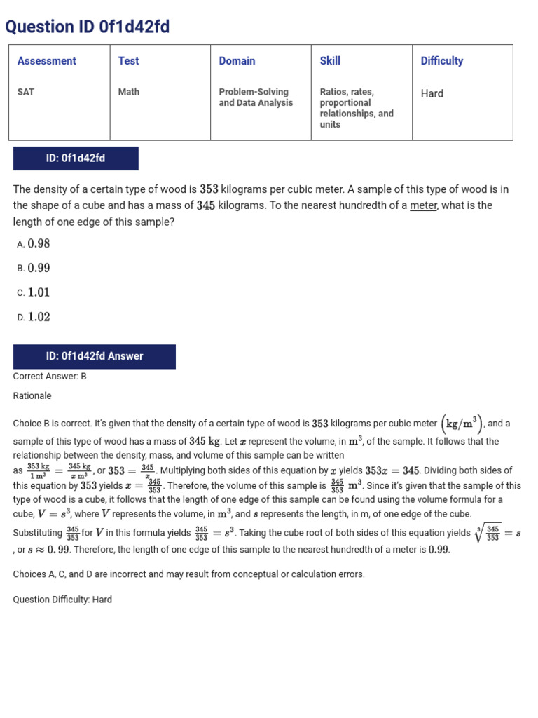 SAT Math Problem-Solving Guide | PDF | Triangle | Mathematics