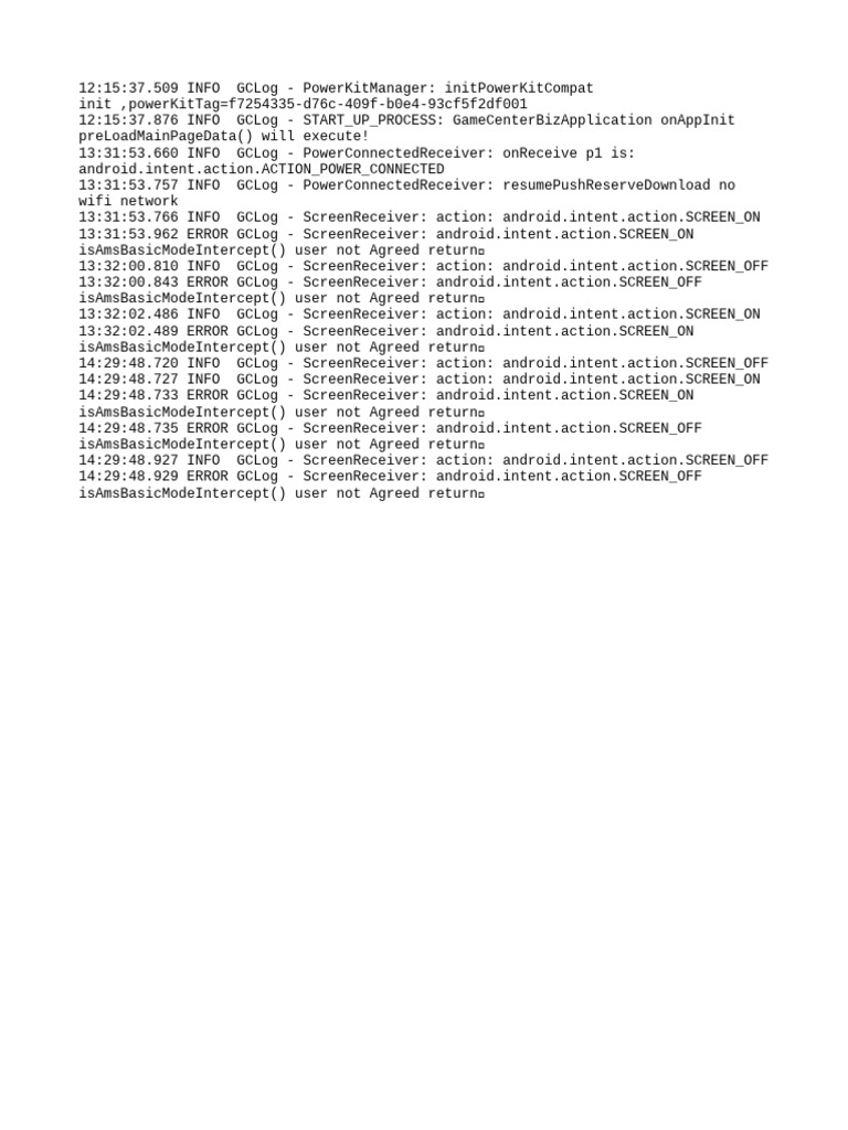 Android Power and Screen Log Analysis | PDF