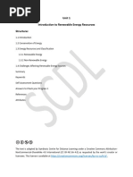 Module - 1 Notes Renewable Energy Sources 22ets15e | PDF | Energy ...