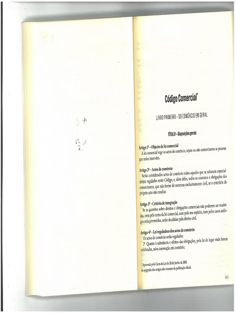 Codigo Comercial | PDF