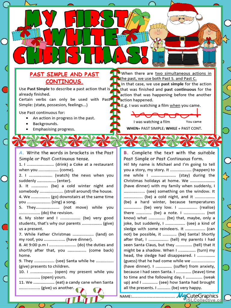 MY FIRST WHITE X-MAS (2) | PDF | Santa Claus | Languages