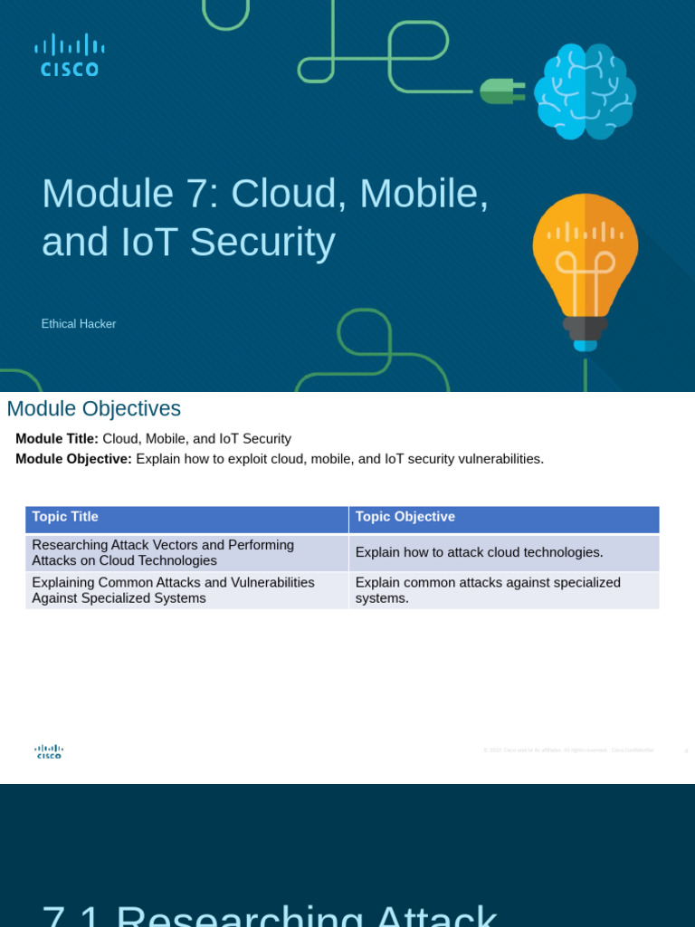 Ethical Hacker - Module 07 | PDF | Cloud Computing | Security