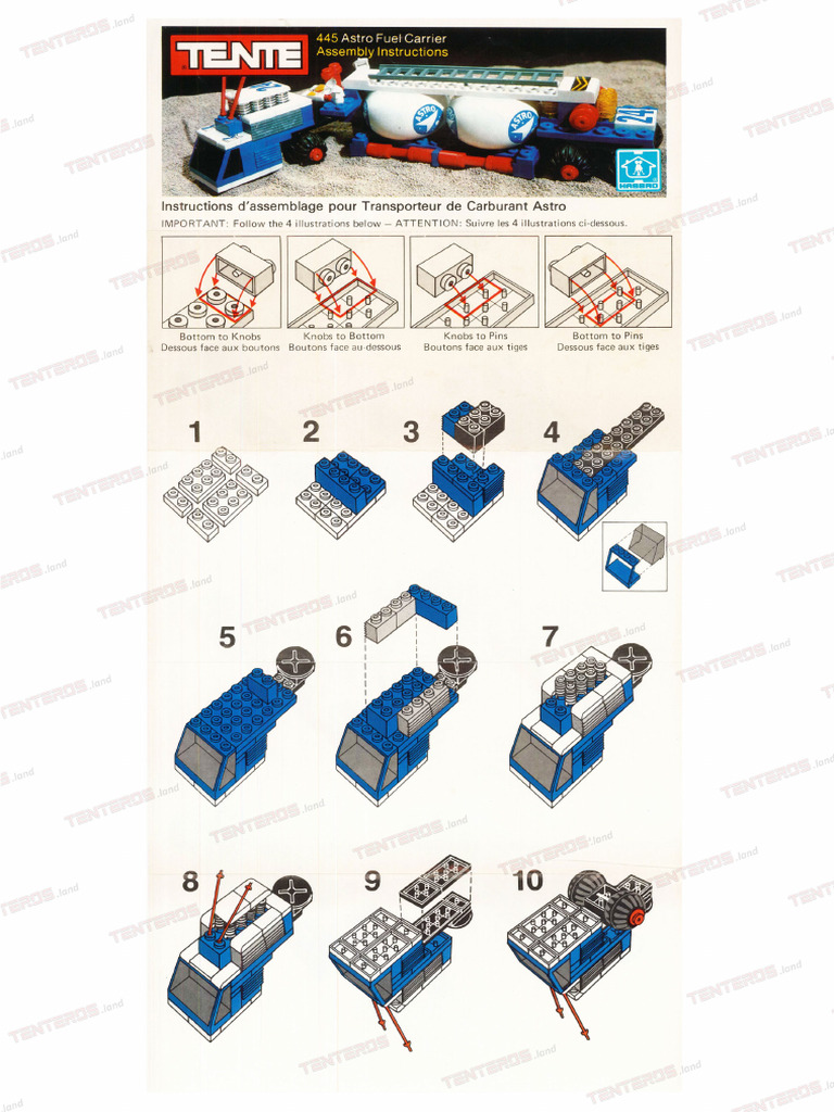 Hasbro 445 Astro Fuel-Carrier | PDF