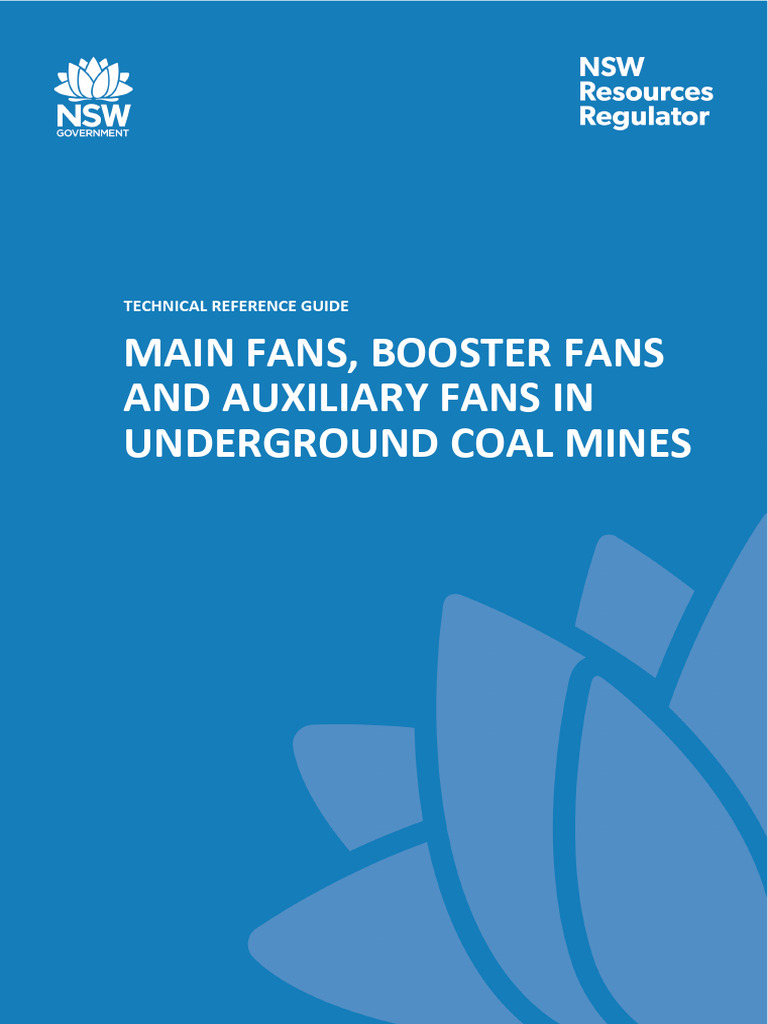 TRG Main Fans, Booster Fans and Auxiliary Fans in Underground Coal ...