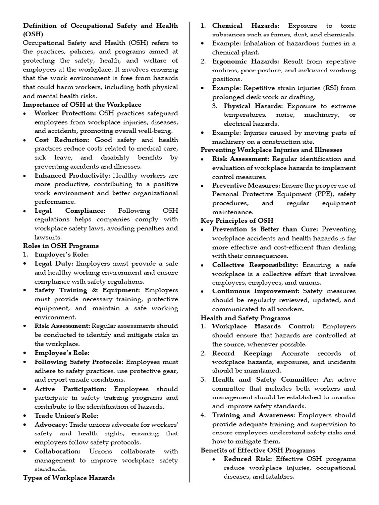 DC1 Notes 14.12.2024 | PDF | Occupational Safety And Health | Ecosystem