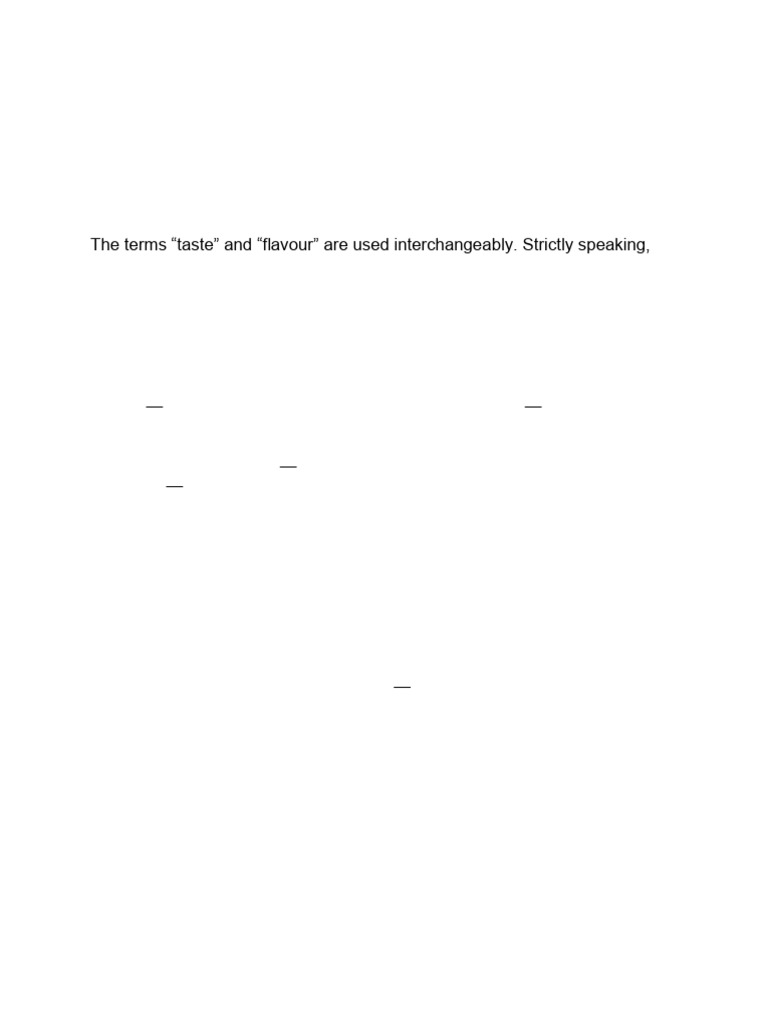 Relish the Flavour | PDF | Taste | Senses