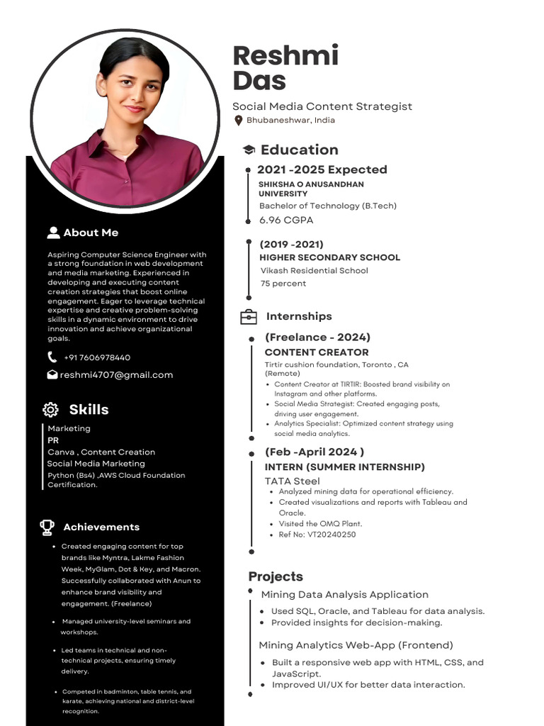 Reshmi Resume | PDF | Web Development | Information Technology
