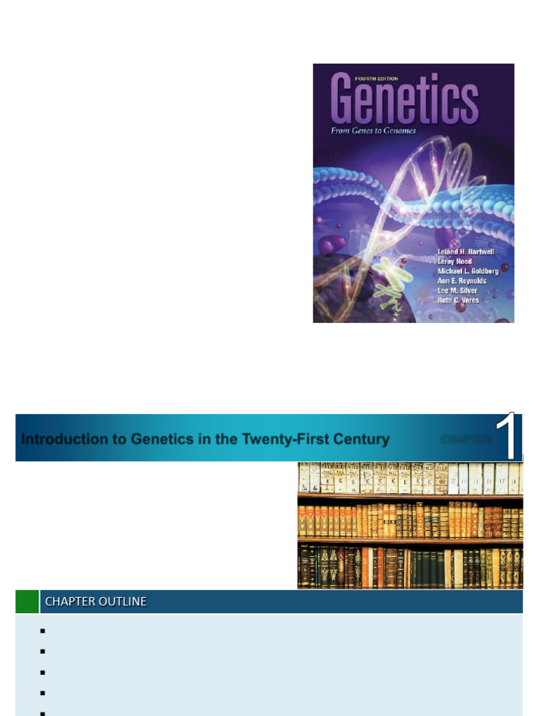 Genetics Chapter 1 Genetics Intro - Compress | PDF | Dna | Gene