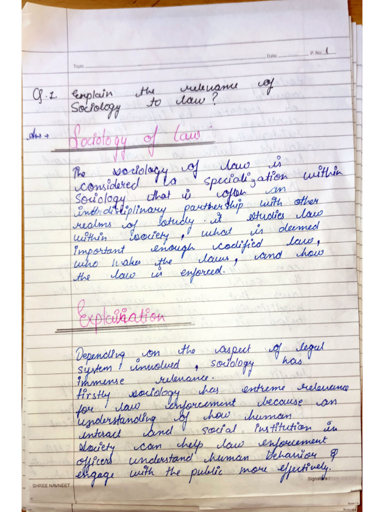 Sociology Assignment | PDF