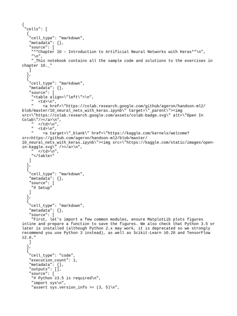 Intro to Neural Networks with Keras | PDF | Python (Programming Language) | Artificial Intelligence