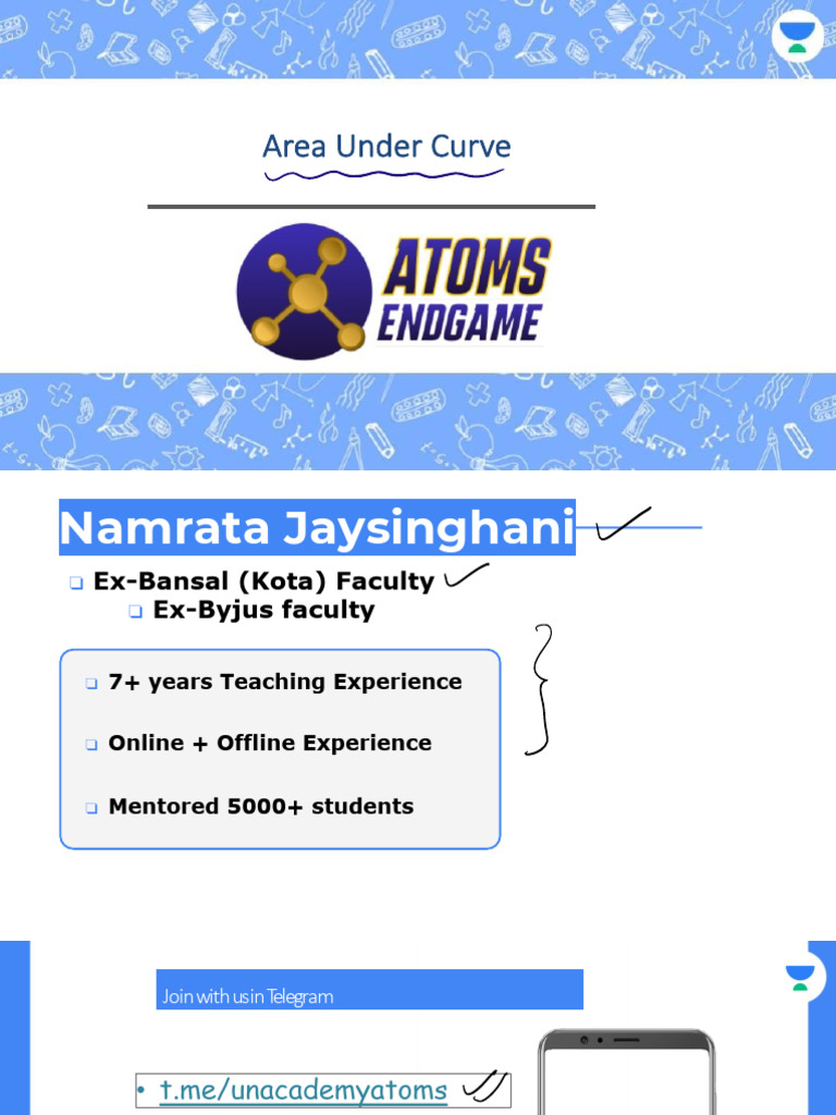 Area Under CurveEndGame | PDF