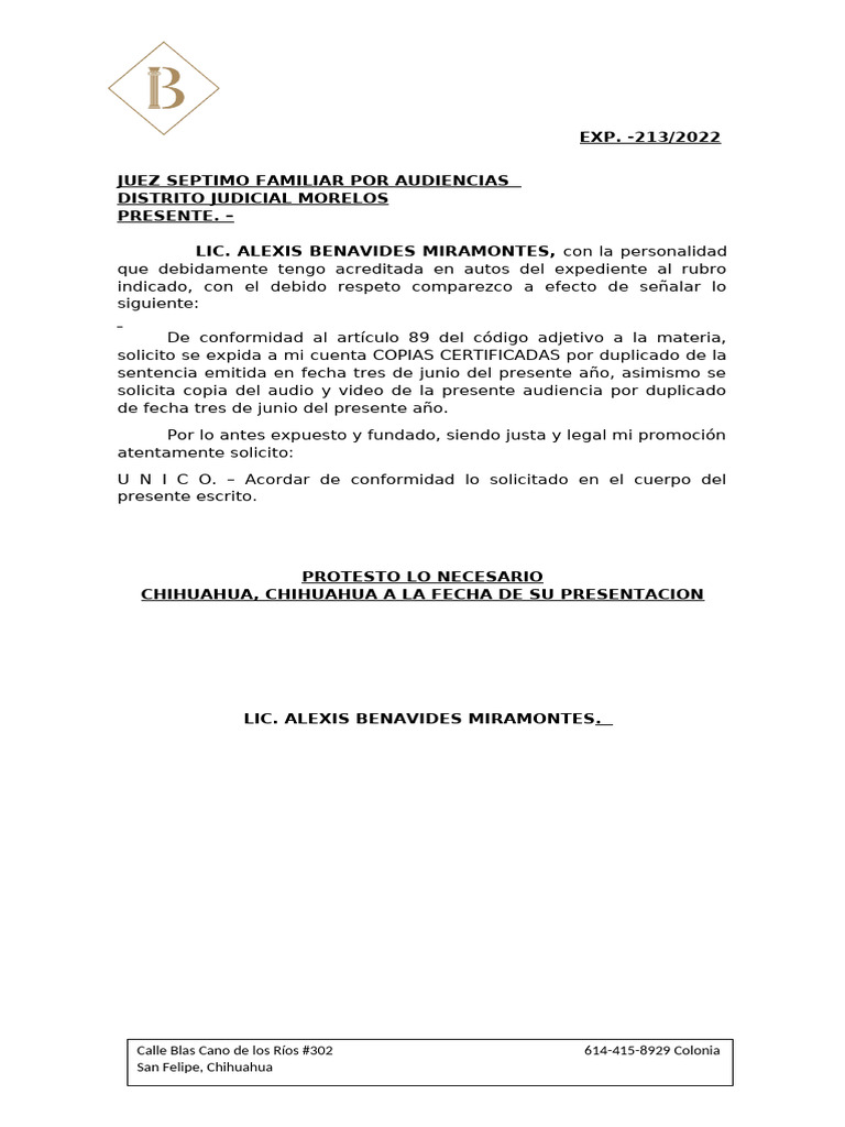 Equivocacion de Juzgado | PDF