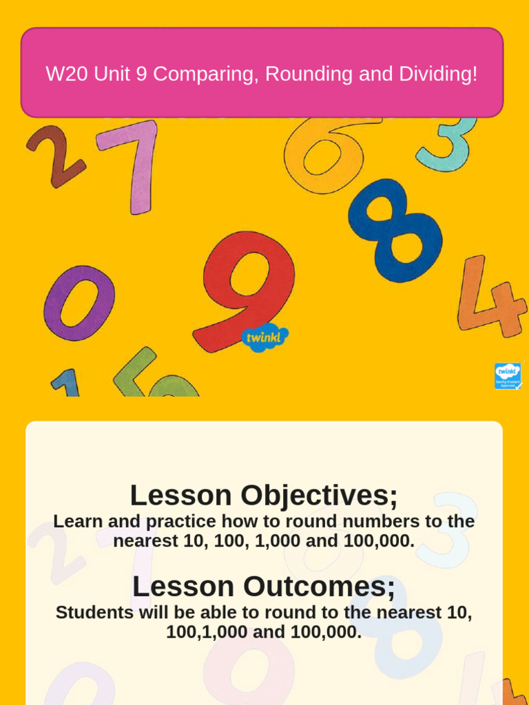 Rounding Numbers | PDF | Learning | Teaching