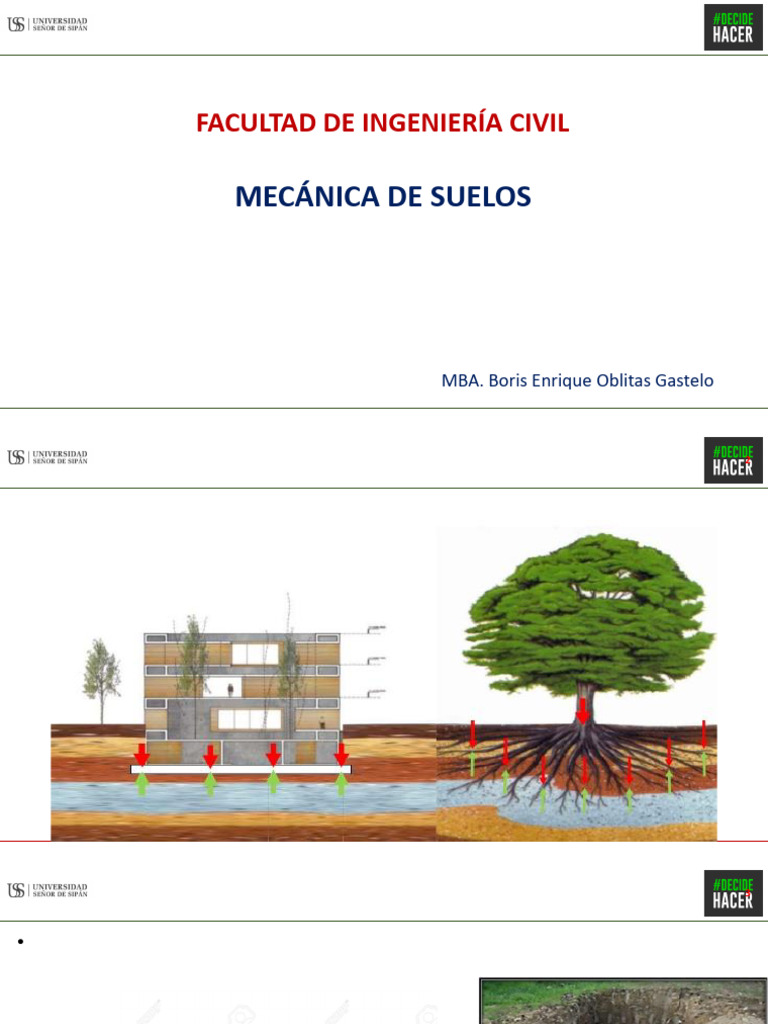 Semana 9-12 - Esfuerzos en Una Masa de Suelo | PDF | Filtración | Agua
