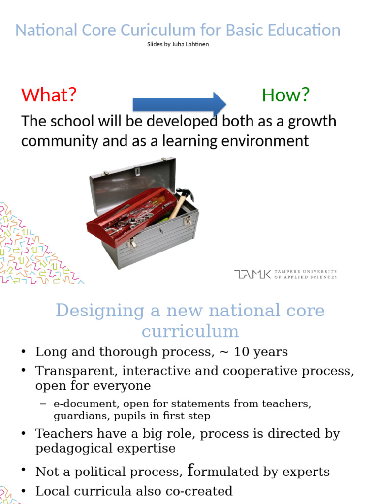 National Core Curriculum For Basic Education | PDF | Curriculum | Learning