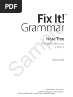 Fix It Grammar Level 1 | PDF | Part Of Speech | Grammatical Number