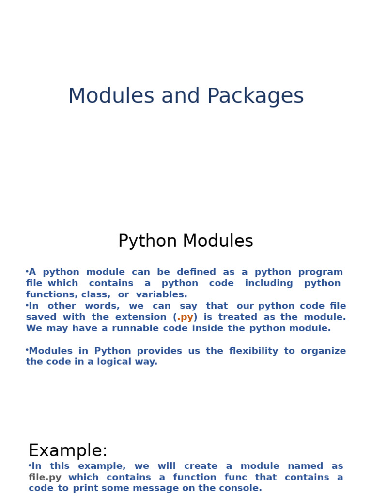 Python Modules, Packages, and Polymorphism | PDF | Inheritance (Object Oriented Programming ...
