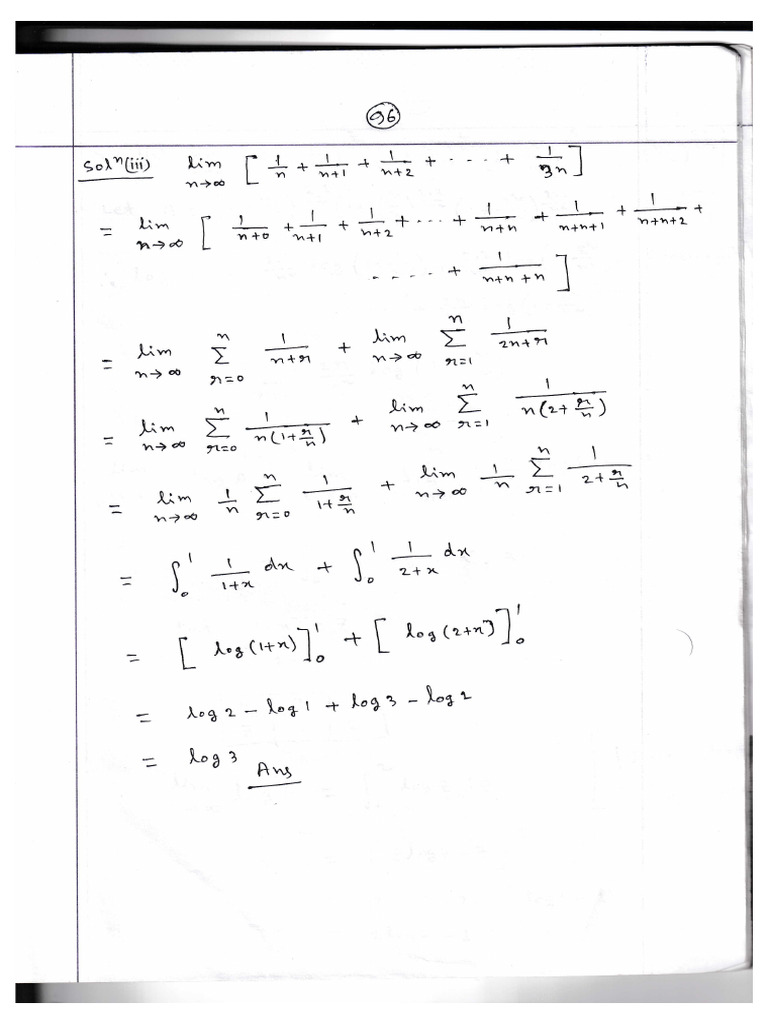 Integral Calculas 03 2 | PDF