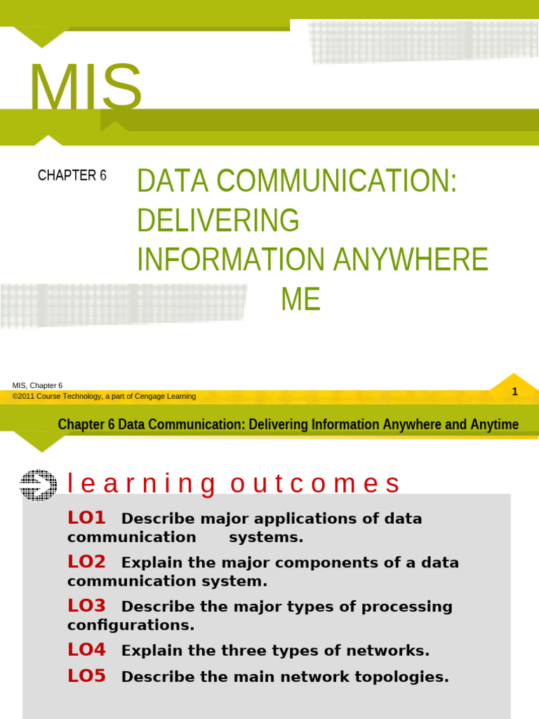 MIS Ch06 | PDF | Computer Network | Internet Protocol Suite