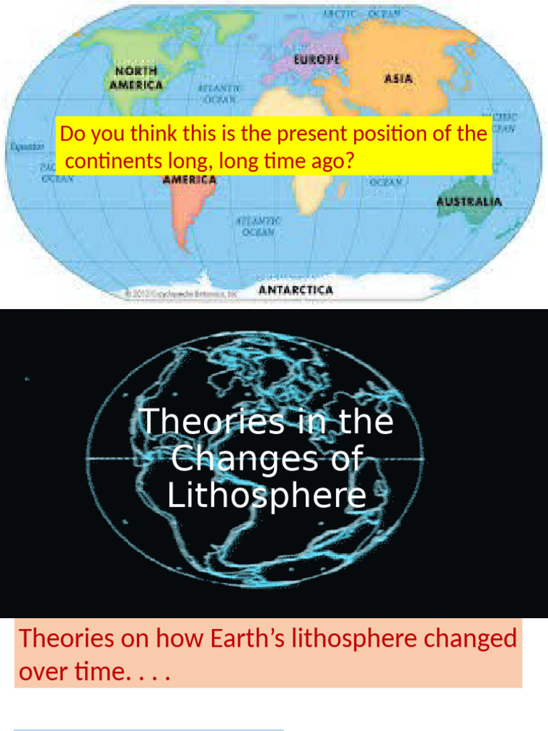 Theories in the Changes of Lithosphere | PDF