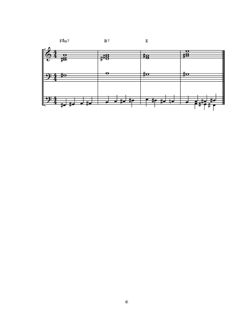 01 Basso in 4 (E) | PDF