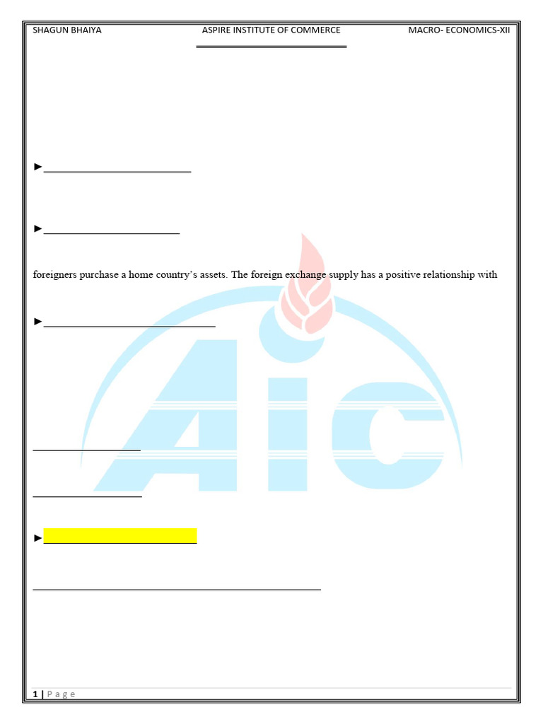 12 macro ch 10 | PDF | Exchange Rate | Currency Appreciation And Depreciation