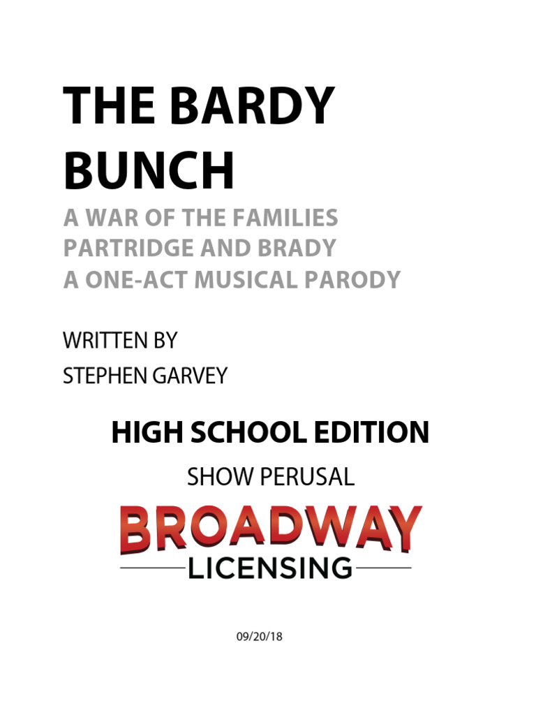 The Bardy Bunch PDF | PDF | Copyright | Copyright Law Of The United States
