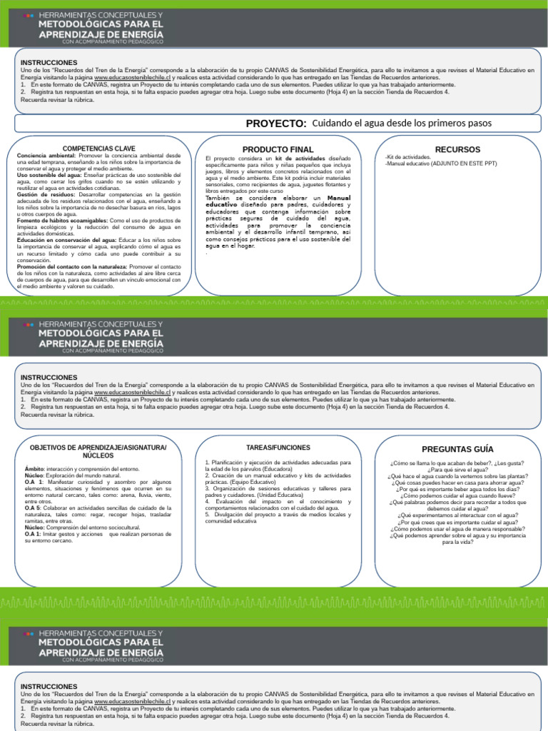 Proyecto Manual | PDF | Agua | Sustentabilidad