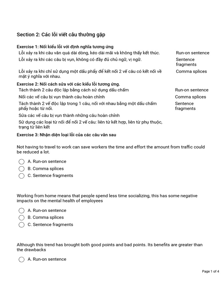 (P) Sentence Problems | PDF | Invention