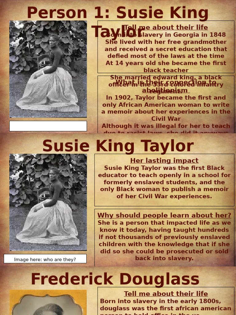 Copy of G8_SS_U3_L12_Famous Abolitionists & Their Importance (FA)-1 | PDF | Abolitionism ...