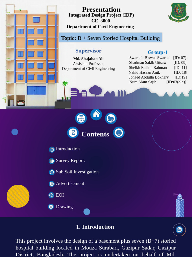 IDP Group 1 Presentation | PDF | Silt | Deep Foundation