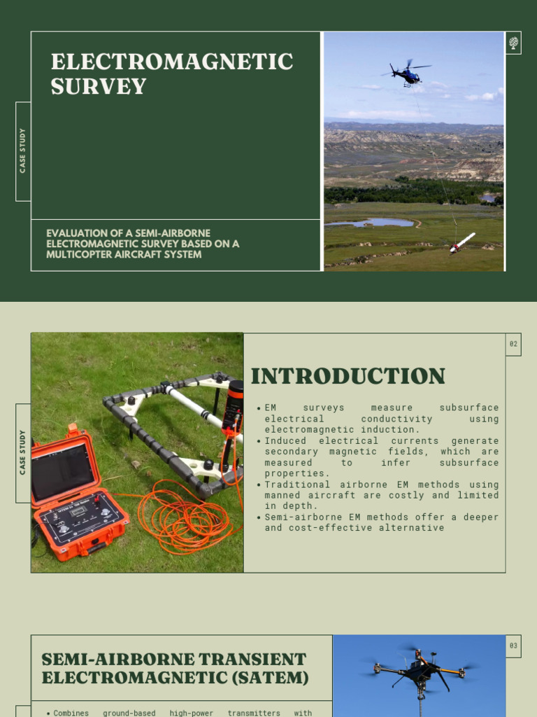 Electromagnetic Survey | PDF | Unmanned Aerial Vehicle | Geophysics