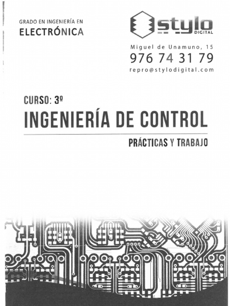 Ingeniería de Control 3º(prácticas y trabajos) | PDF