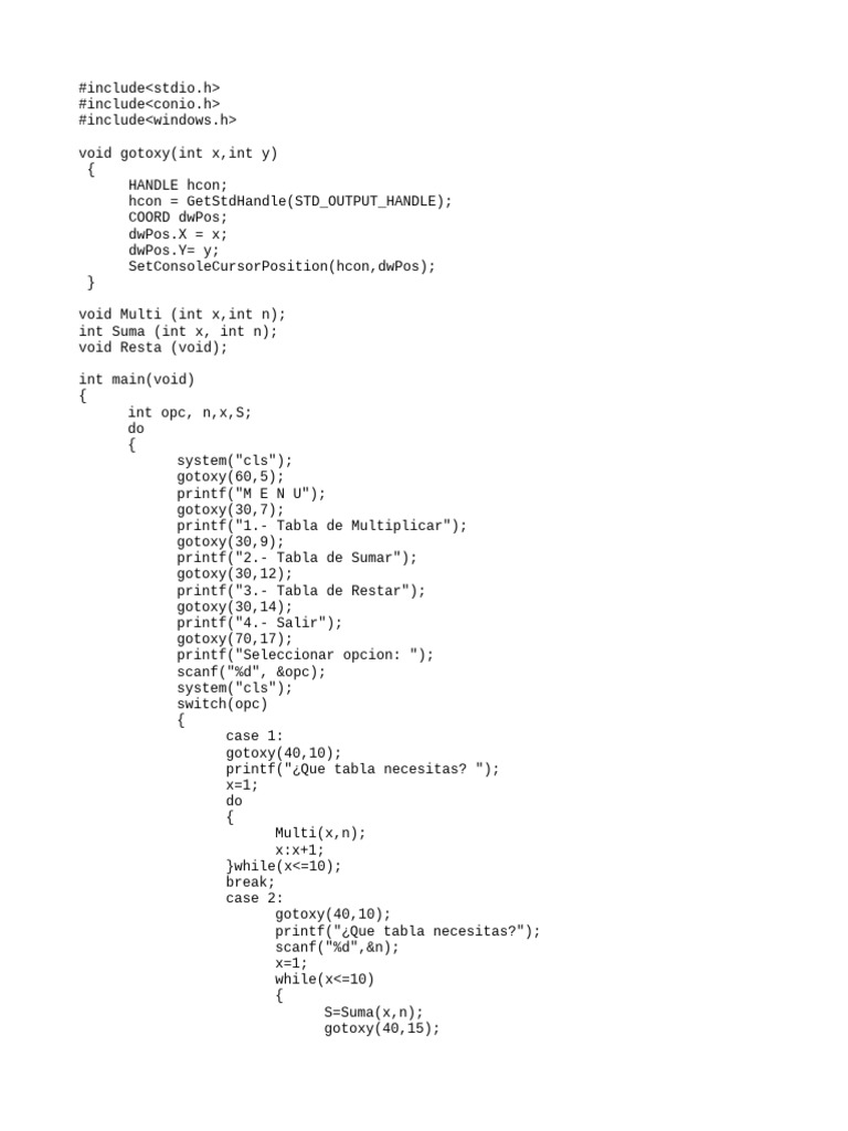 Practica 4 Pdf Computer Programming Computing