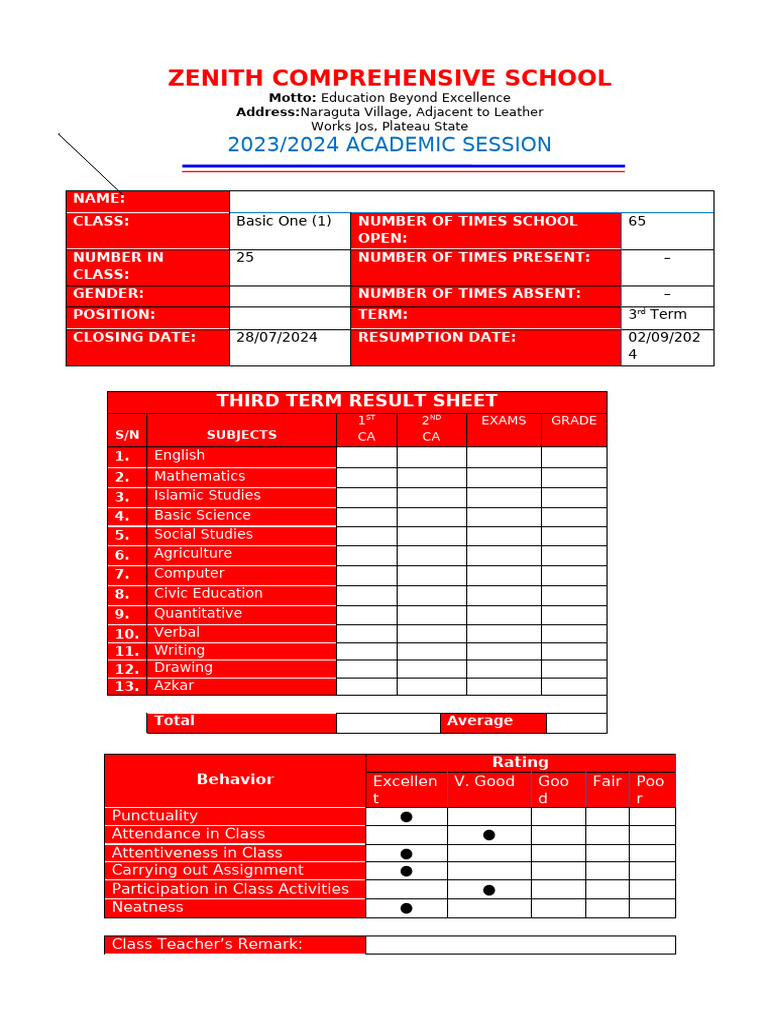 Zenith 3 RD 24 | PDF
