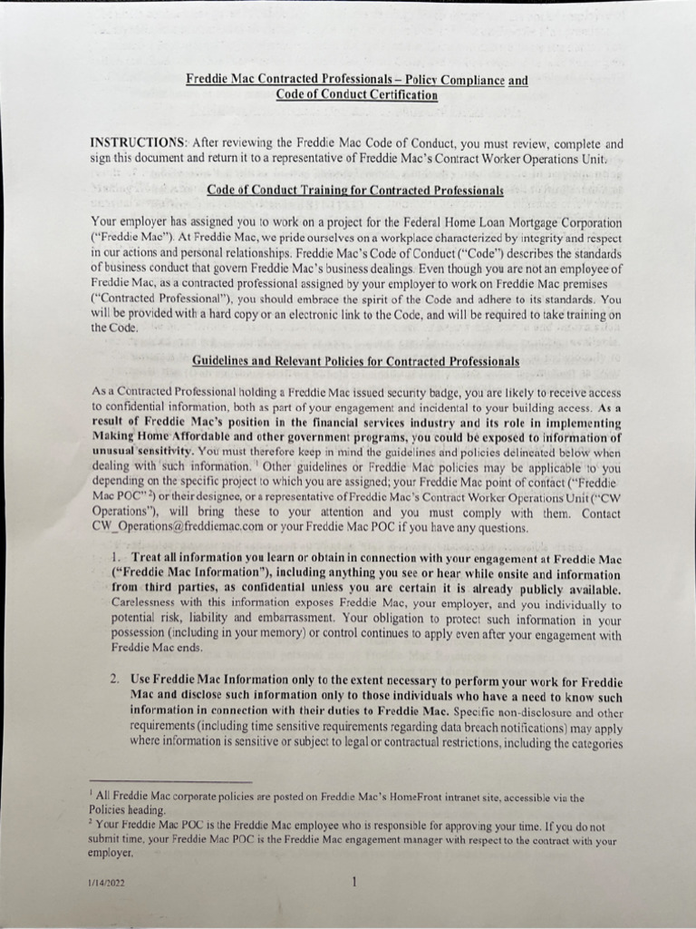 Code of Conduct V3 | PDF
