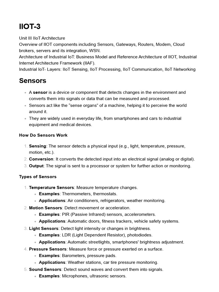 IIOT-3 | PDF | Computer Network | Wireless Sensor Network