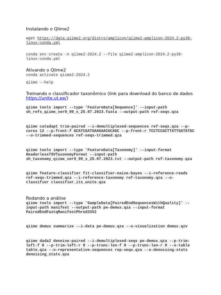 Qiime2 Installation & Analysis Guide | PDF | Information Science | Biological Classification