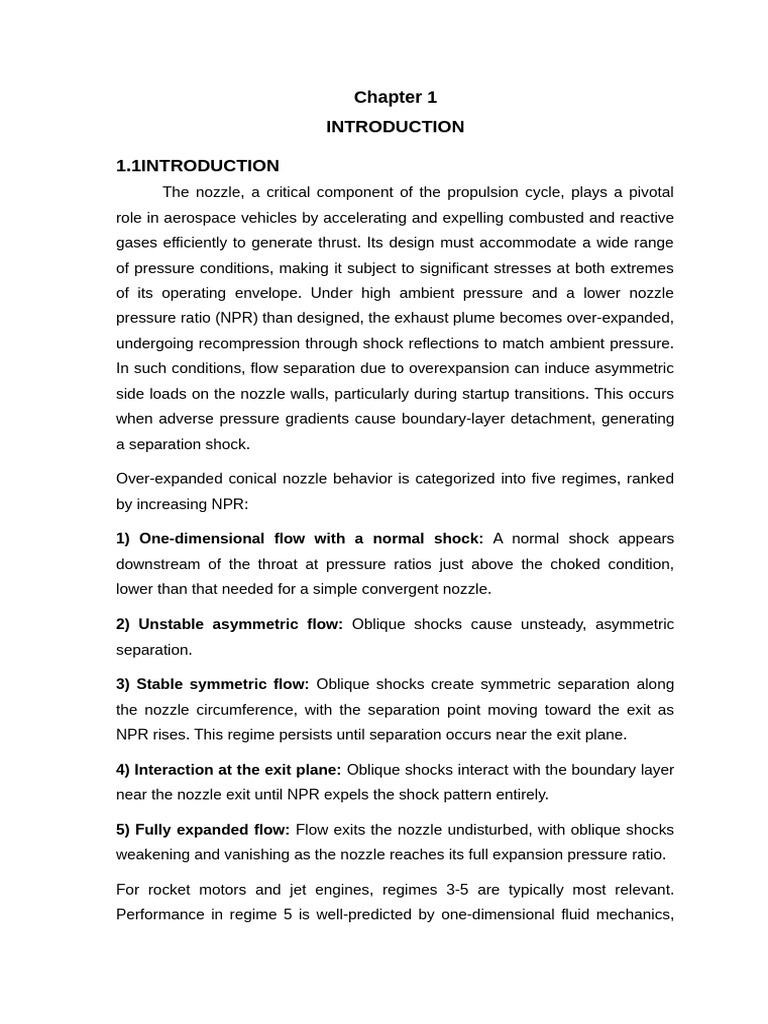 Over-Expanded Nozzle Dynamics | PDF | Shock Wave | Nozzle