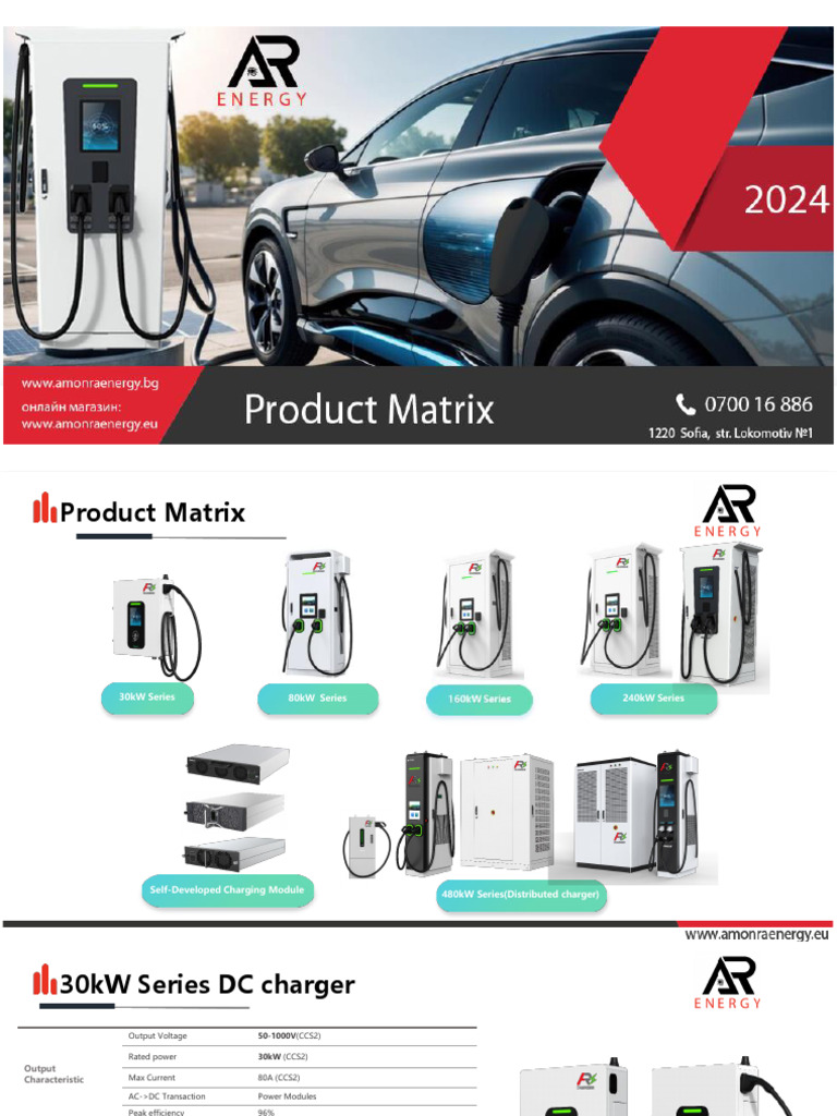 Product_matrix__AR Charge | PDF | Battery Charger | Alternating Current