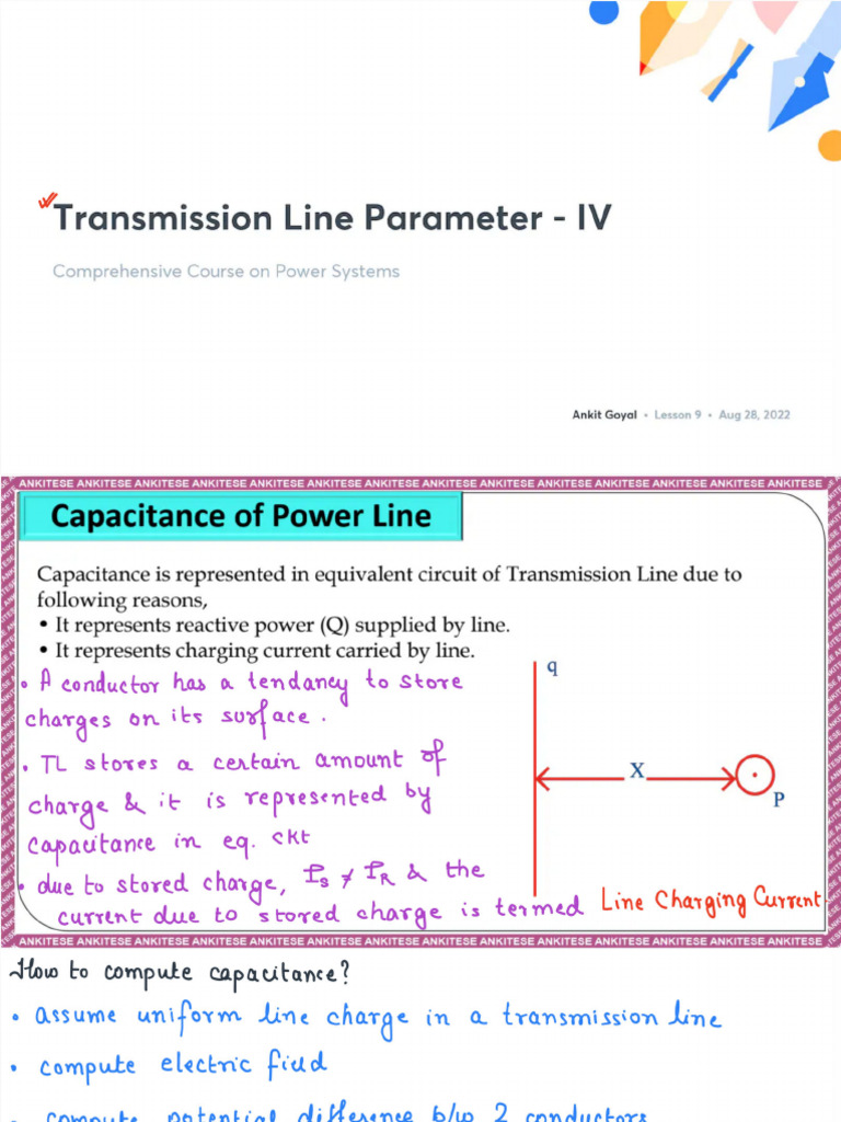 Transmission Line Parameter IV With Anno | PDF