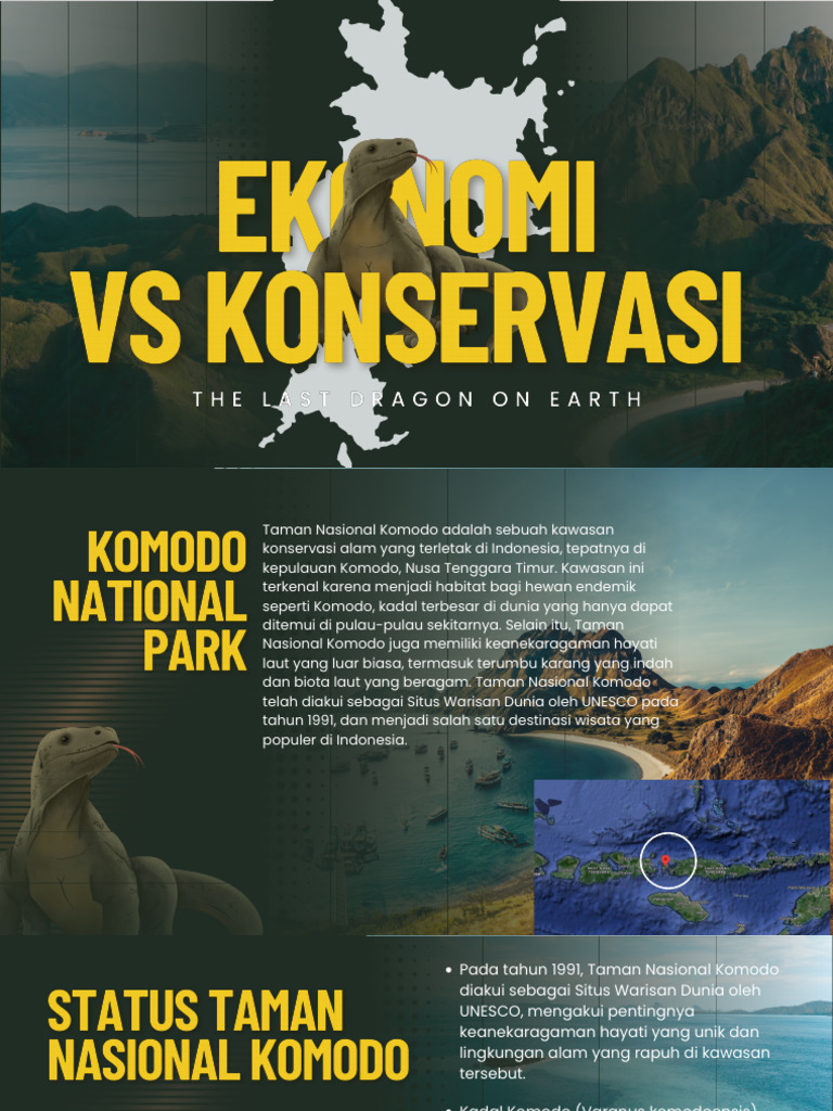 Taman Nasional Komodo | PDF