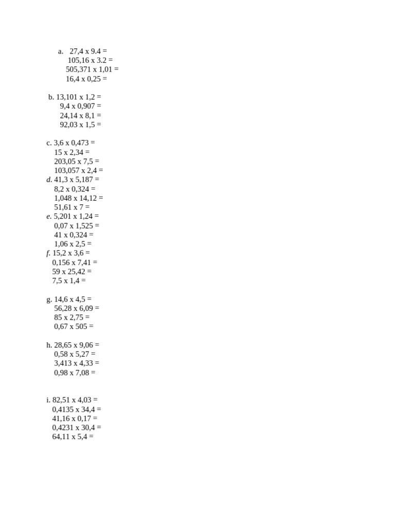 Fractii Zecimale | PDF