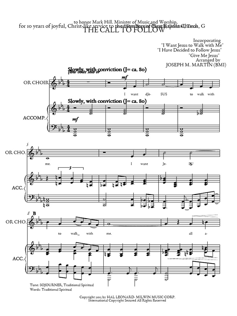 The Call To Follow | PDF