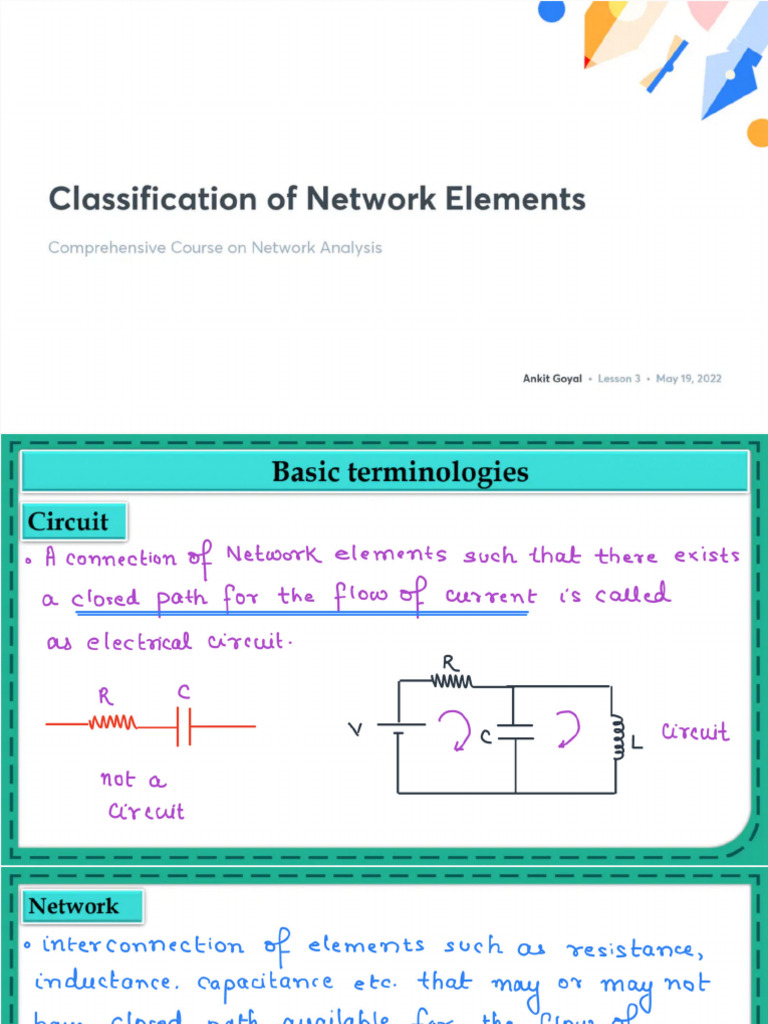Classification of Network Elements With Anno (L-3) | PDF