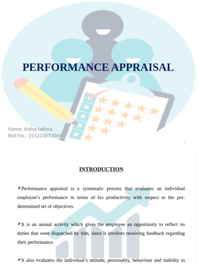 Performance Appraisal Hafsa | PDF | Performance Appraisal | Cognition