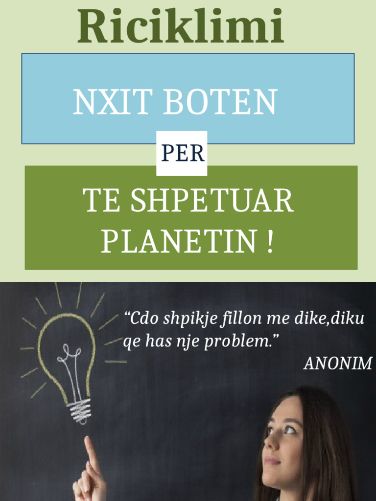 Riciklimi 200217195935 | PDF